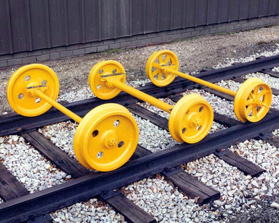 Axle Assembly, 2-15/16" Axle, 16" Wheel with Bearings